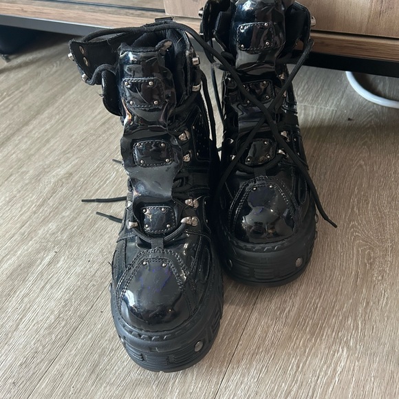 anthony wang | Shoes | Anthony Wang Platform Boots | Poshmark